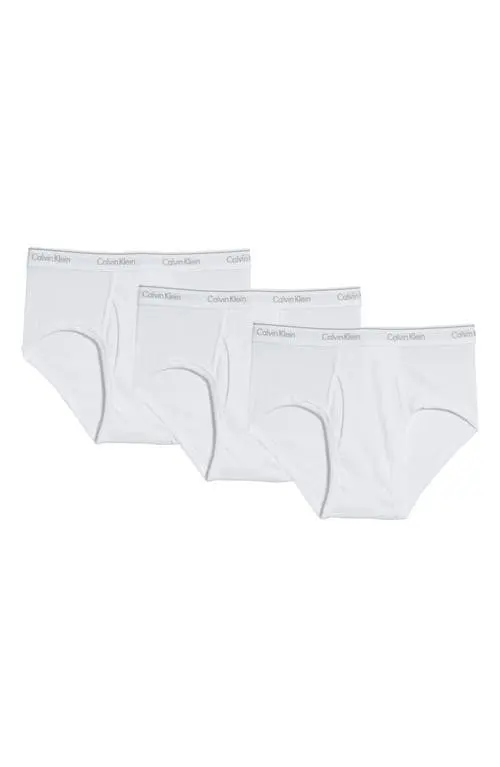 Calvin Klein 3-pack Cotton Classics Briefs - White