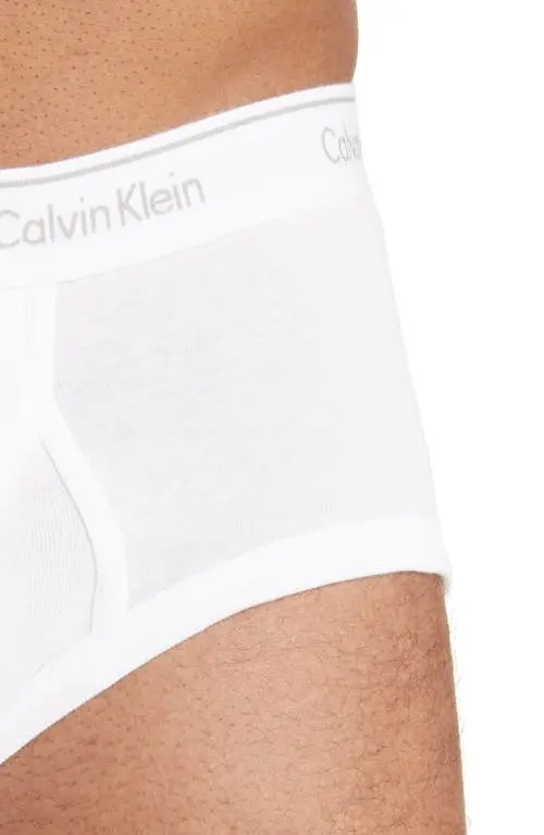 Calvin Klein 3-pack Cotton Classics Briefs - White