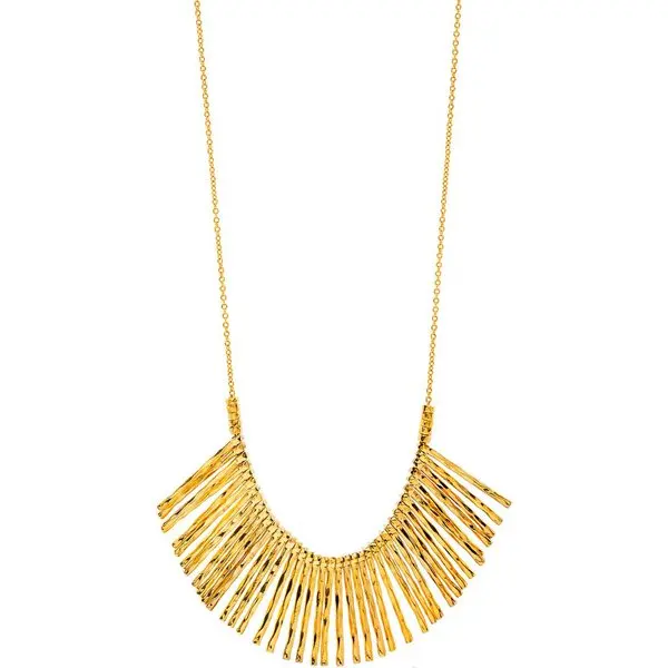 Gorjana Kylie' Fan Necklace - Gold
