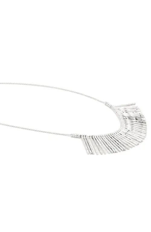 Gorjana Kylie' Fan Necklace - Silver