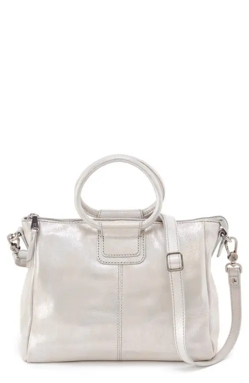 Hobo Sheila Medium Satchel - Silver