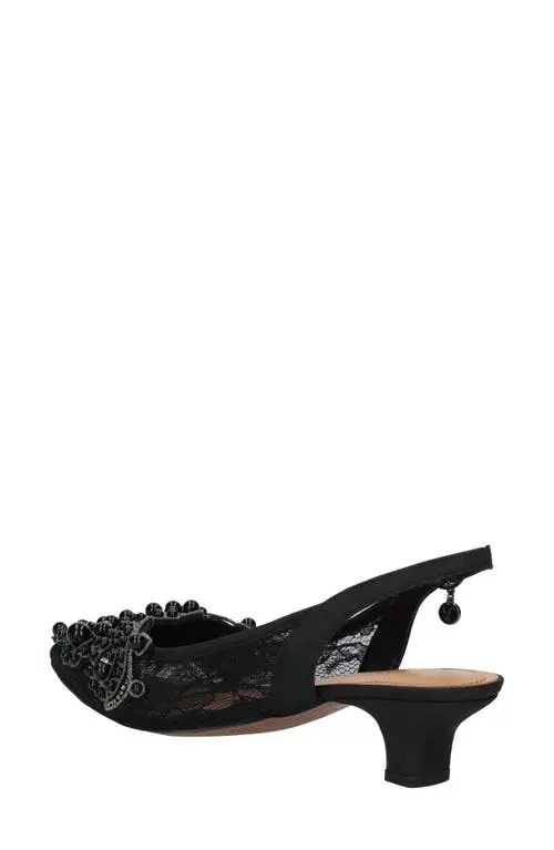 J. Reneé Strovanni Slingback Pump - Black