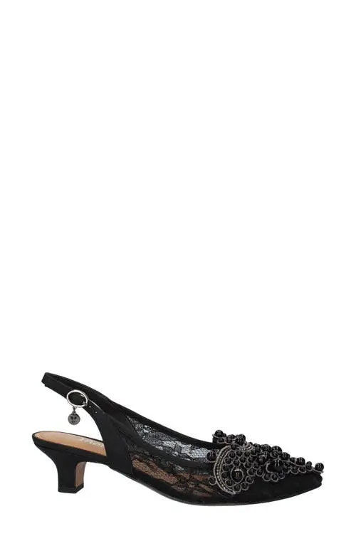 J. Reneé Strovanni Slingback Pump - Black