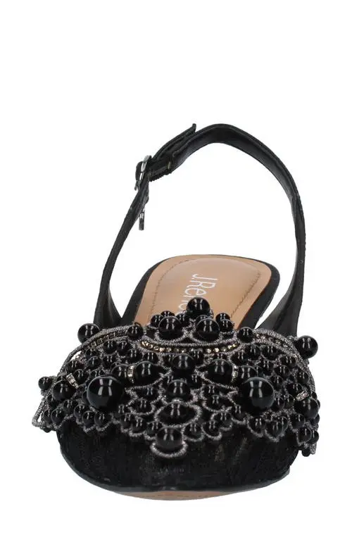 J. Reneé Strovanni Slingback Pump - Black
