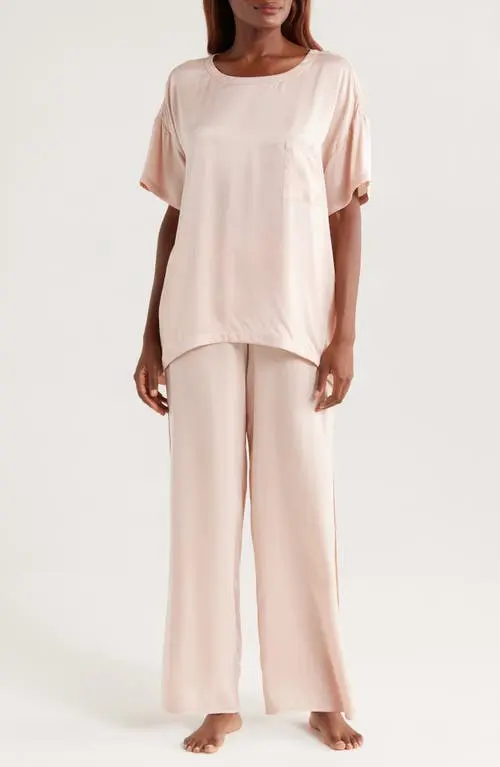 Lunya Washable Silk Pajamas - Delicate Pink