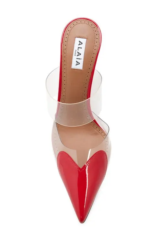 Alaïa High Heel Mule - Laque