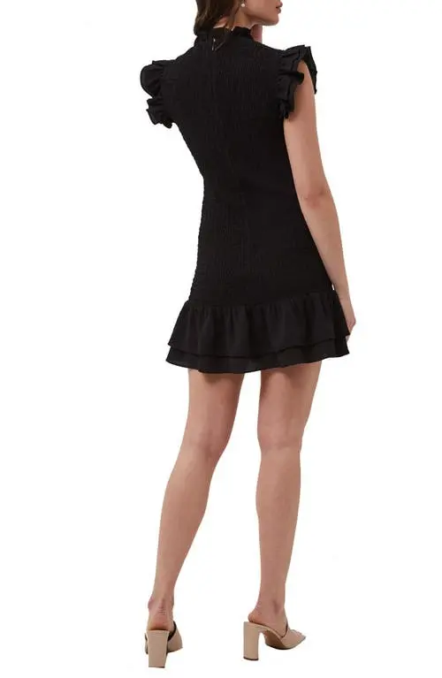 French Connection Verona Smocked Minidress