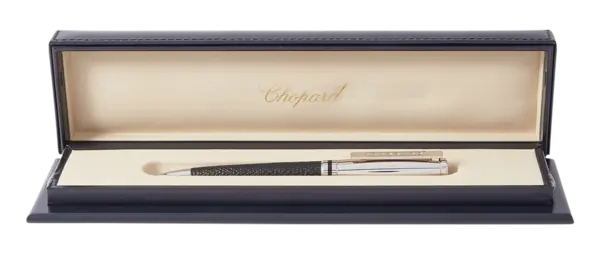 Chopard - Chopard - Brescia Resin And Palladium-Plated Ballpoint Pen - Men - Black