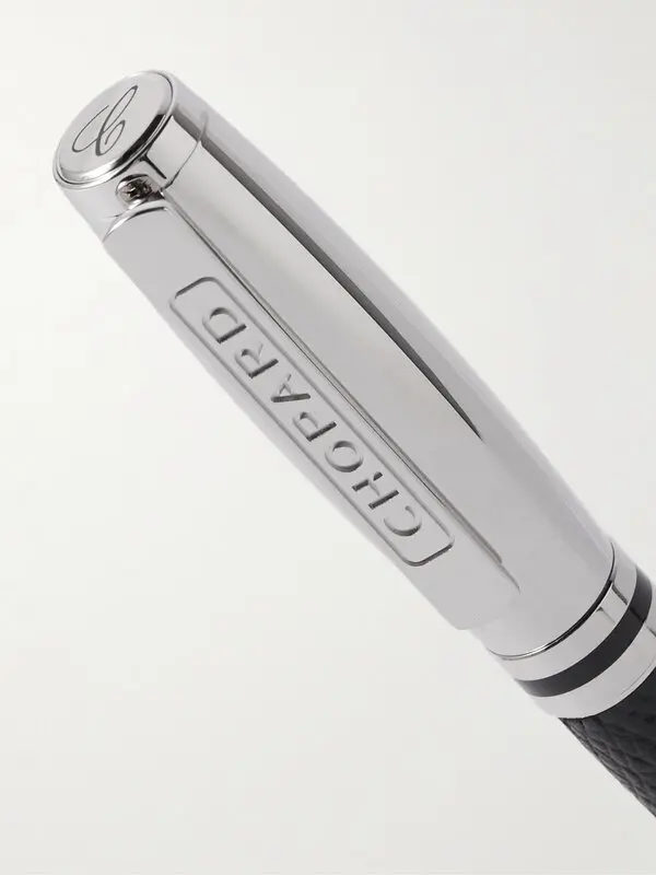 Chopard - Chopard - Brescia Resin And Palladium-Plated Ballpoint Pen - Men - Black