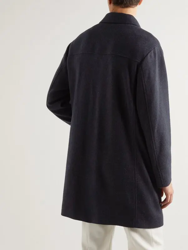 Loro Piana Double-faced Cashmere-blend Coat