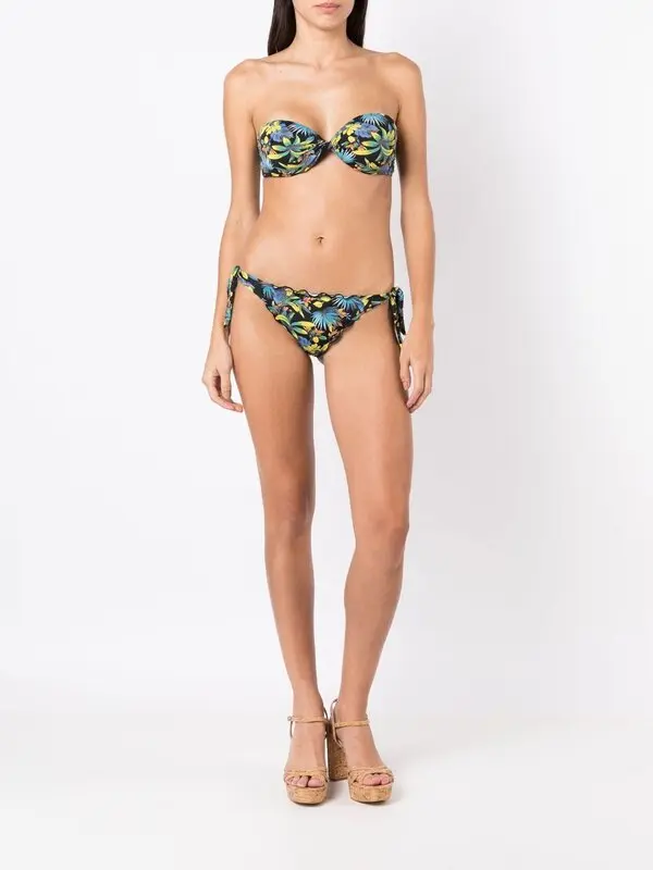 AMIR SLAMA Bandeau Bikini Set