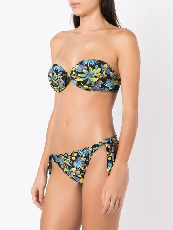 AMIR SLAMA Bandeau Bikini Set
