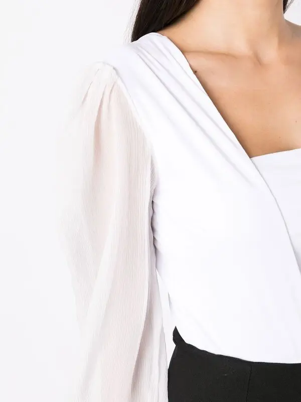 AMIR SLAMA One-shoulder Bodysuit