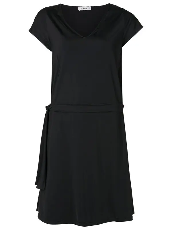 AMIR SLAMA Tied-waist Mini Dress