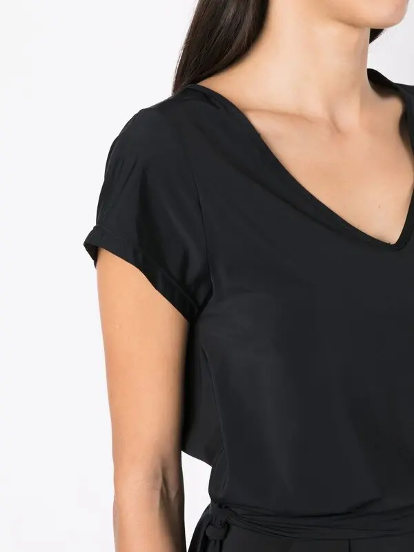 AMIR SLAMA Tied-waist Mini Dress