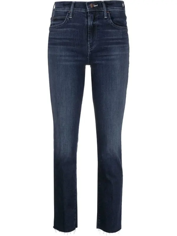 MOTHER Raw-cut Skinny Jeans