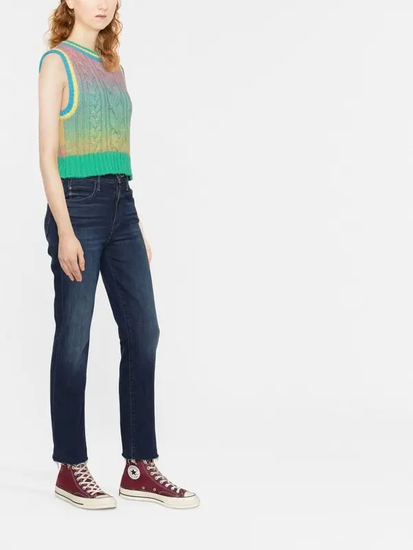 MOTHER Raw-cut Skinny Jeans