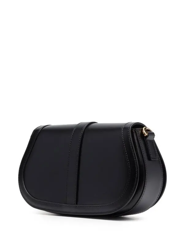 Versace Greca Goddess Shoulder Bag - Black