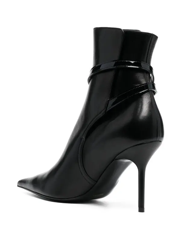 Off-White Nappa Ankle Boots