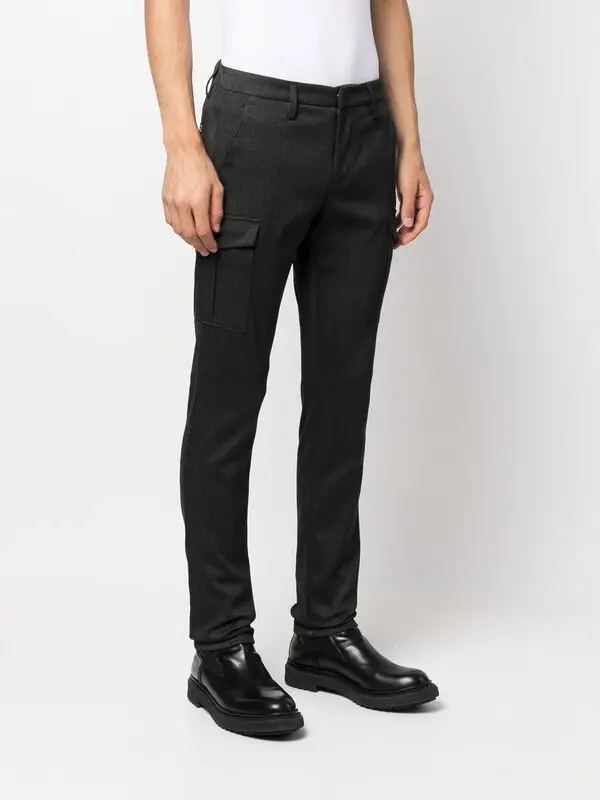 DONDUP Mid-rise Straight-leg Trousers