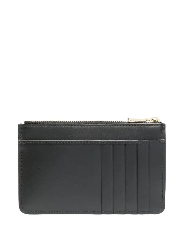 Dolce & Gabbana Dg-logo Leather Card Holder - Black