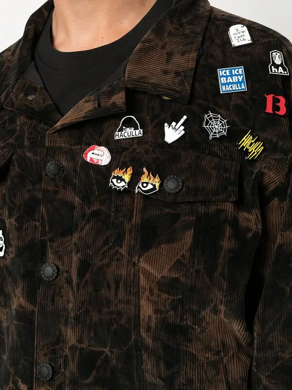 HACULLA. Pin-detail Tie-dye Jacket