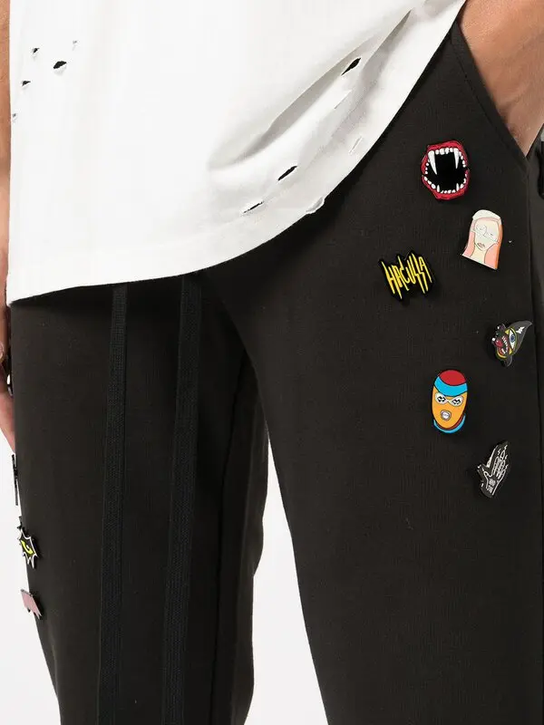 HACULLA. Decorative-pin Detail Track Pants