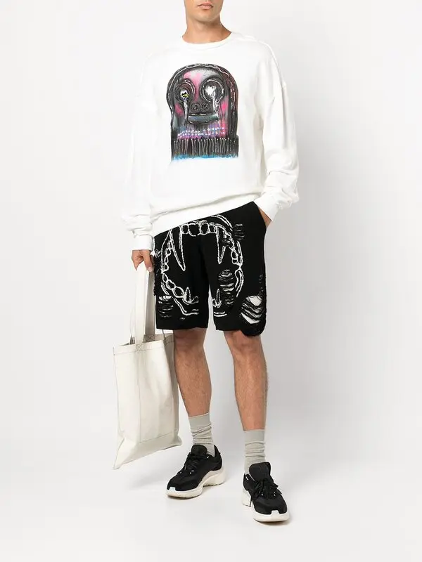 HACULLA. Graphic-print Sweatshirt - White