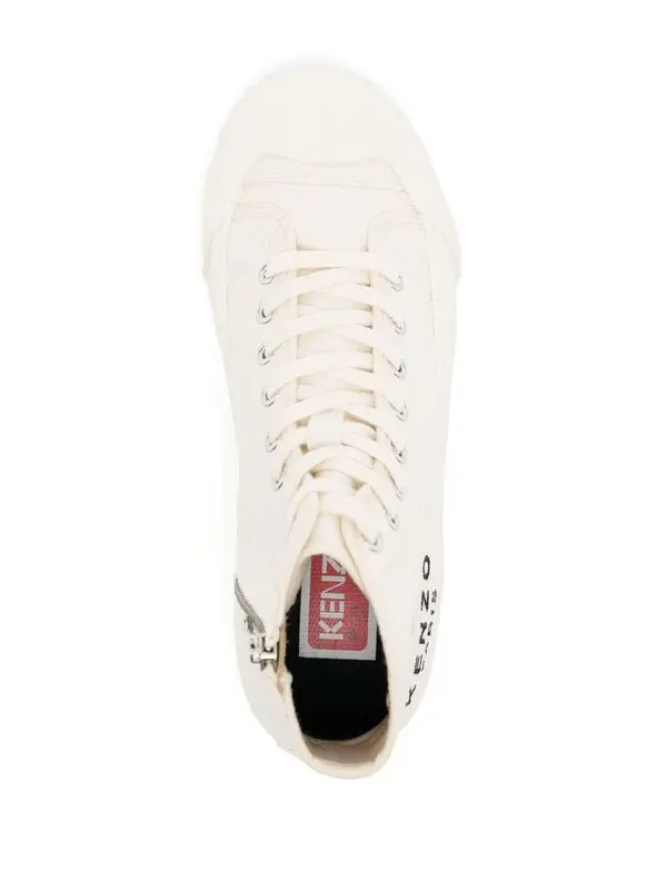 Kenzo Embroidered-logo Hi-top Sneakers