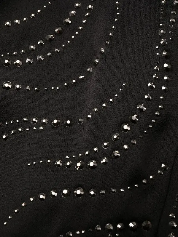 Stella McCartney Rhinestone Embellished Shift Dress