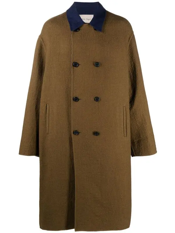 Nick Fouquet Vincent Double-breasted Overcoat