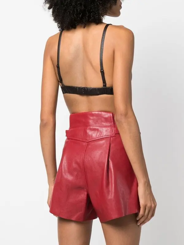 THE MANNEI Sierra Leather Bralette