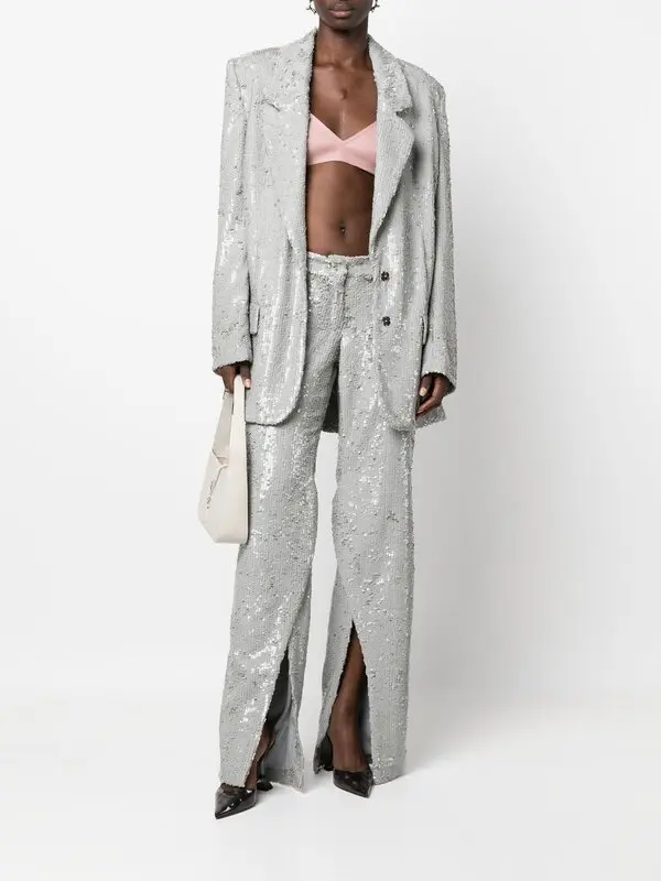 THE MANNEI Sierra Leather Cropped Tank Top