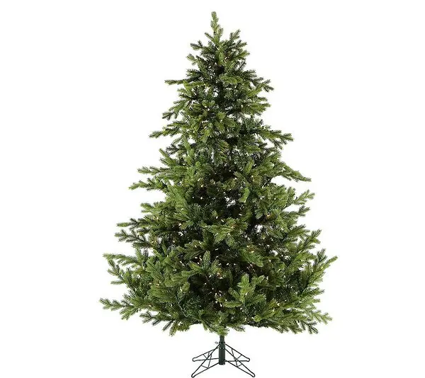 FRASER HILL FARM 12' Foxtail Pine Clear Smart P Relit Tree - One-color