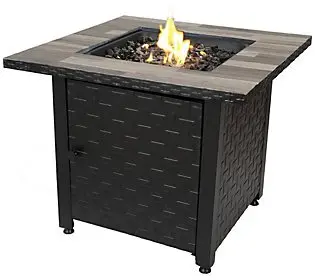 ENDLESS SUMMER 30' Square Lancaster Lp Outdoor Gas Fire Pit