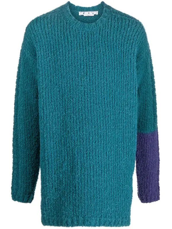 Off-White Chunky Knit Jumper
