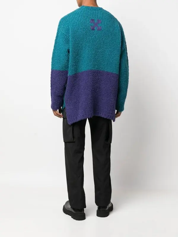 Off-White Chunky Knit Jumper