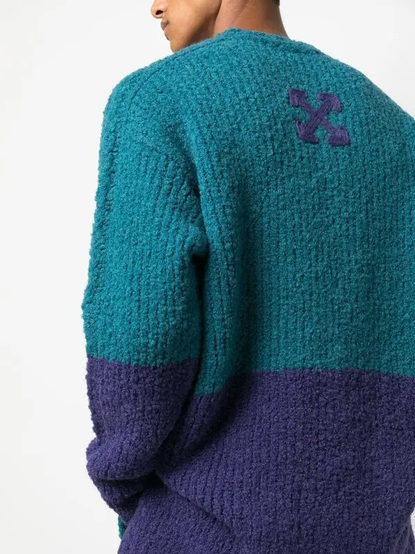 Off-White Chunky Knit Jumper