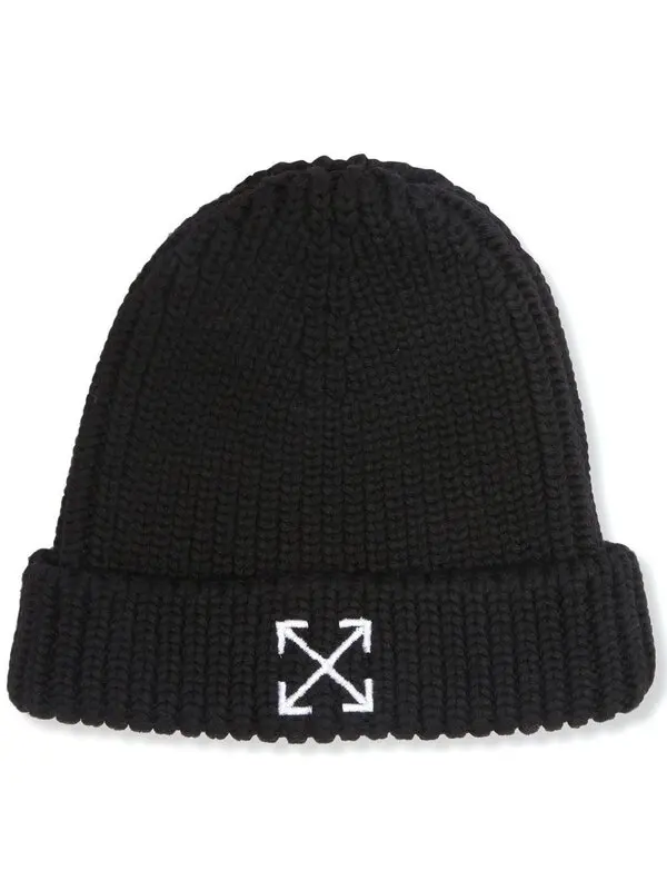 Off-White Arrows Ribbed Beanie