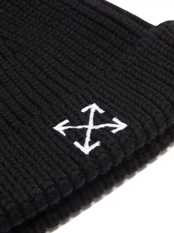 Off-White Arrows Ribbed Beanie