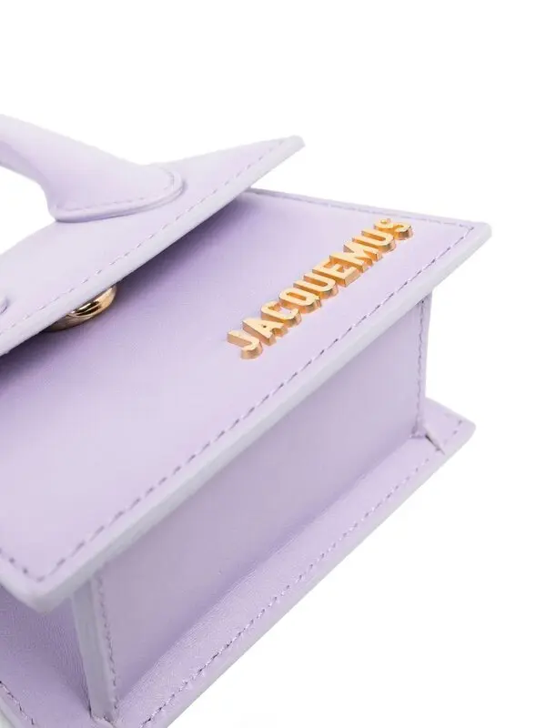 Jacquemus Le Chiquito Leather Tote - Purple
