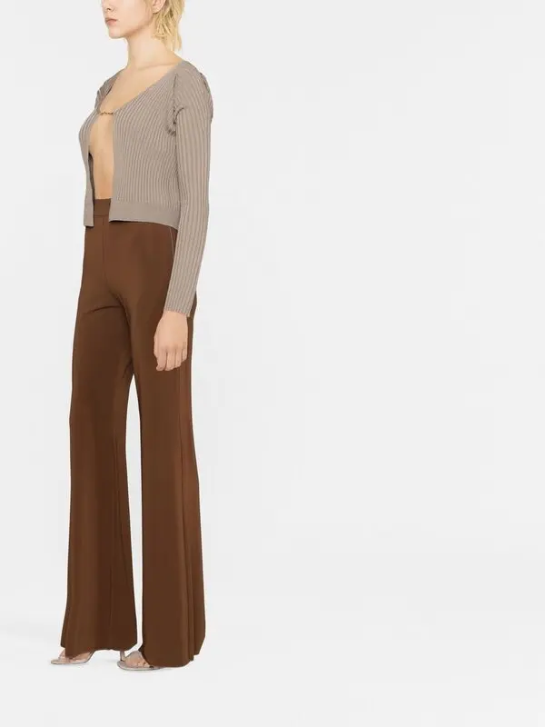 Jacquemus La Maille Pralu Long Cardigan - Neutrals
