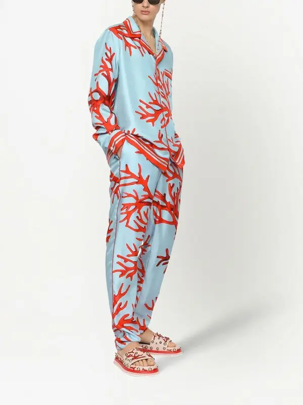 Dolce & Gabbana Floral Silk Shirt