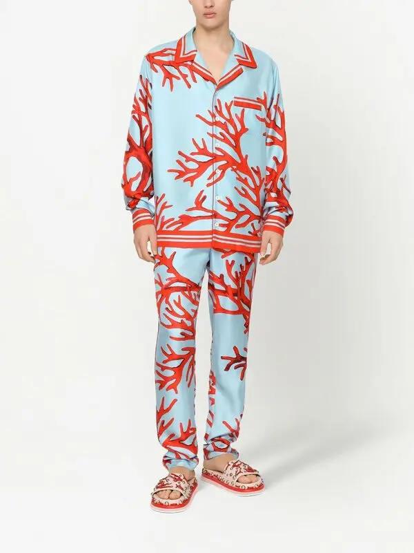 Dolce & Gabbana Floral Silk Shirt