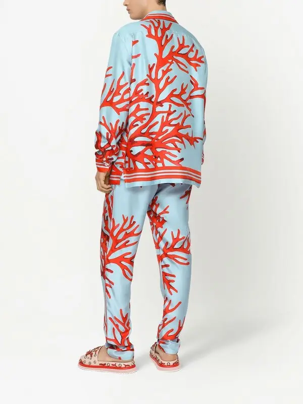 Dolce & Gabbana Floral Silk Shirt