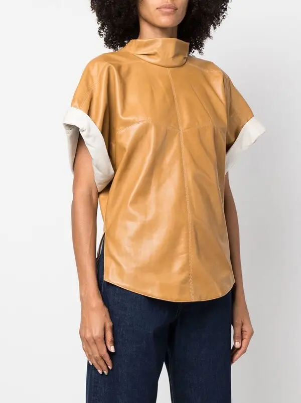 Isabel Marant Étoile Baiao Roll-sleeve Top