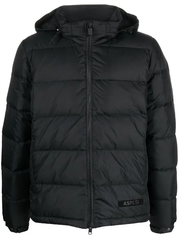 Aspesi Padded Puffer Jacket - Black
