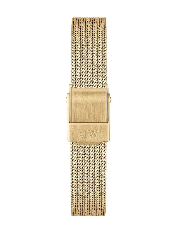 DANIEL WELLINGTON Quadro Pressed Evergold Watch - Black