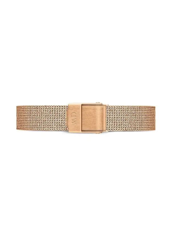 DANIEL WELLINGTON 20mm Quadro Pressed Melrose Watch - Black
