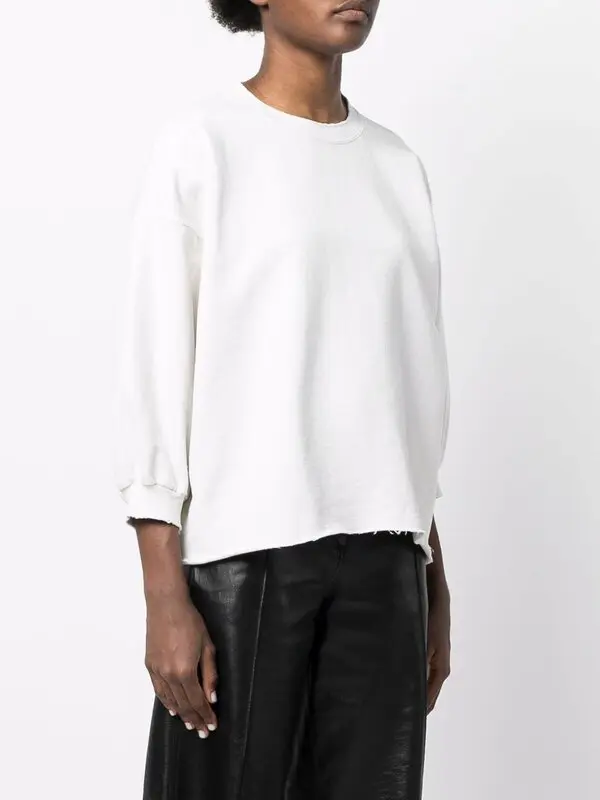 Rachel Comey Raw-edge Sweatshirt - White
